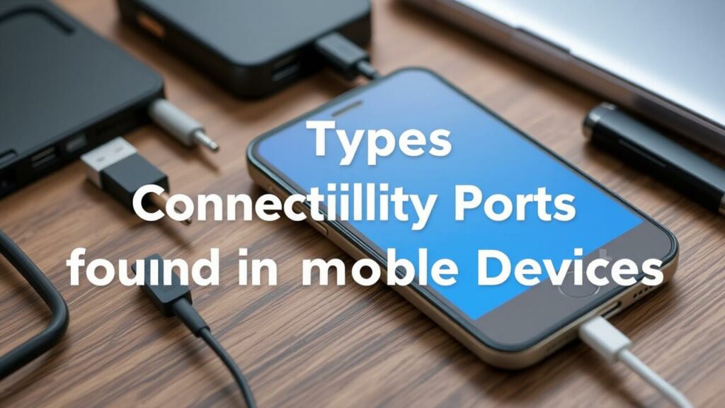 Types of Connectivity Ports Found in Mobile Devices